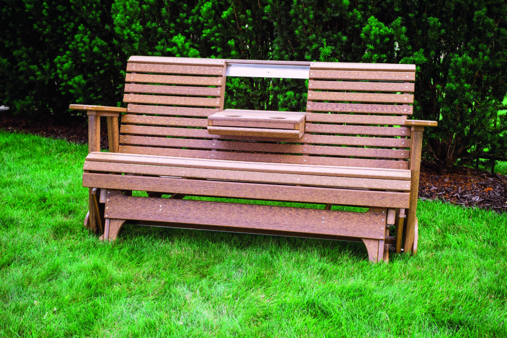 5' Plain Glider - STL Outdoor Furniture